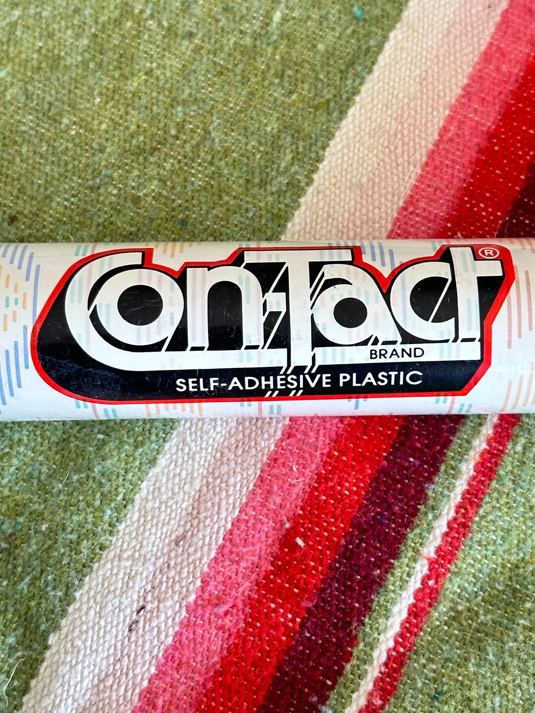 Vintage 1980s CONTACT PAPER Roll SOUTHWEST Design Wallpaper Sticky ...