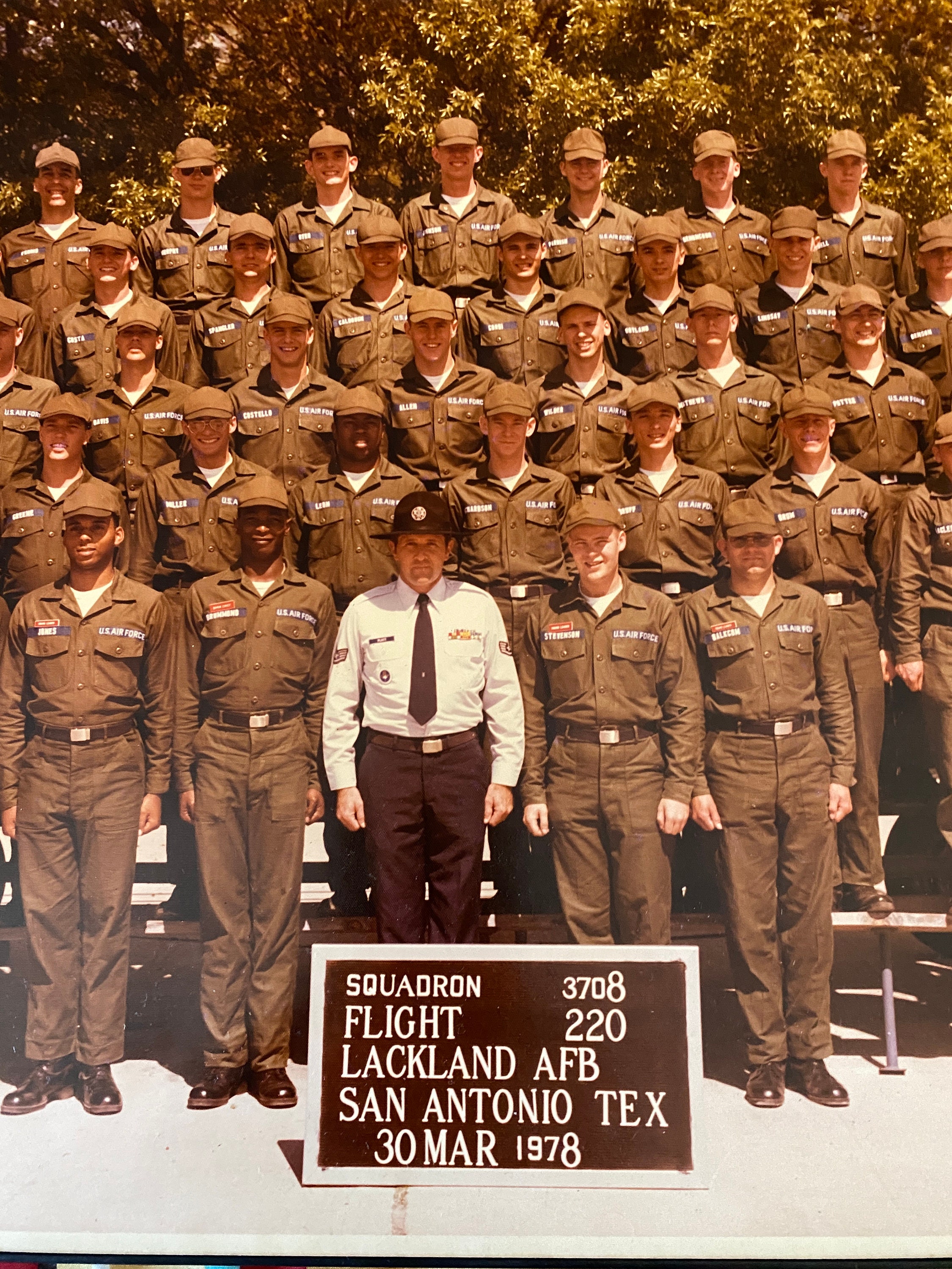 Air Force Basic Training 1979