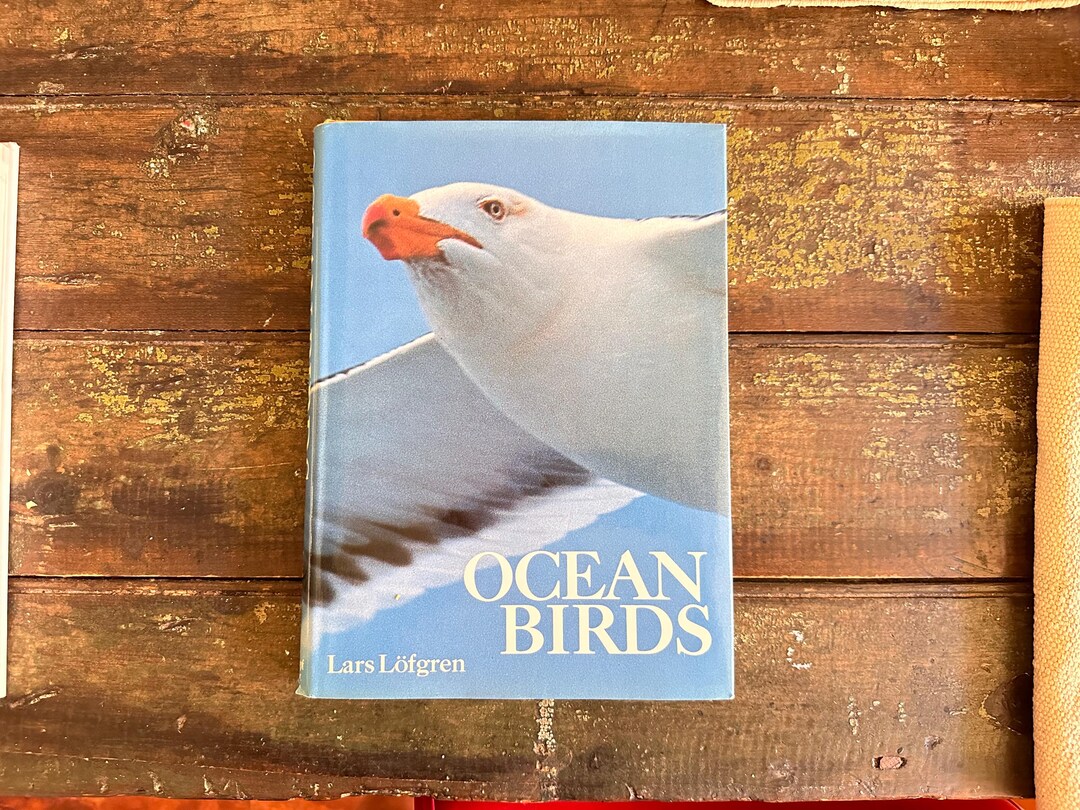 Vintage Book OCEAN BIRDS Hard Cover 1984 Lars Lofgren Great Birding ...