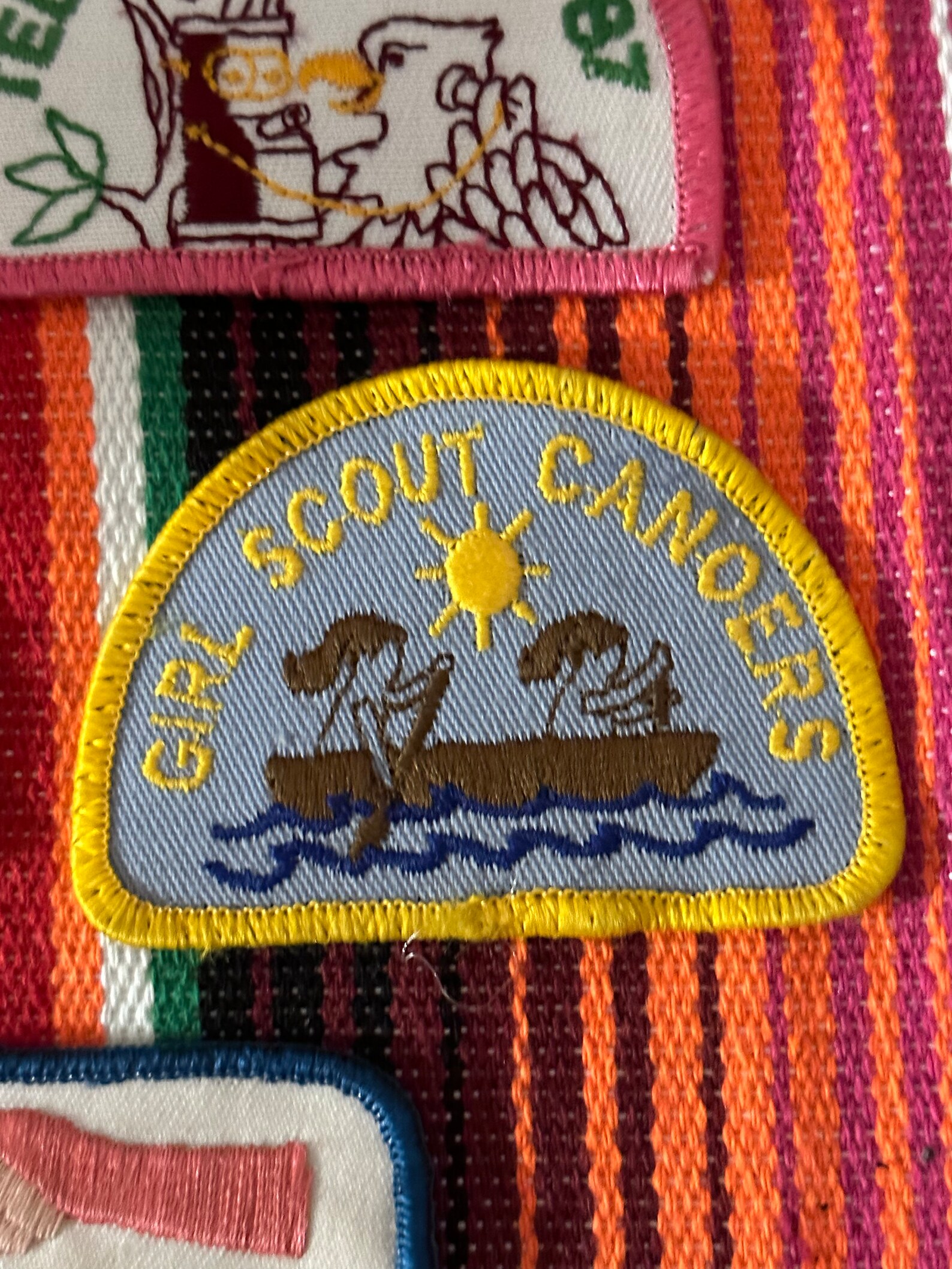 Vintage INDIVIDUAL Patches Girl Scouts NOVELTY Patch Sold - Etsy