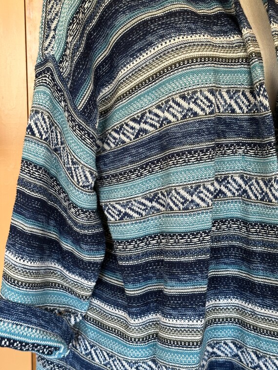 Vintage CHAPS Southwestern Cardigan: Hand Knit Cotton… - Gem