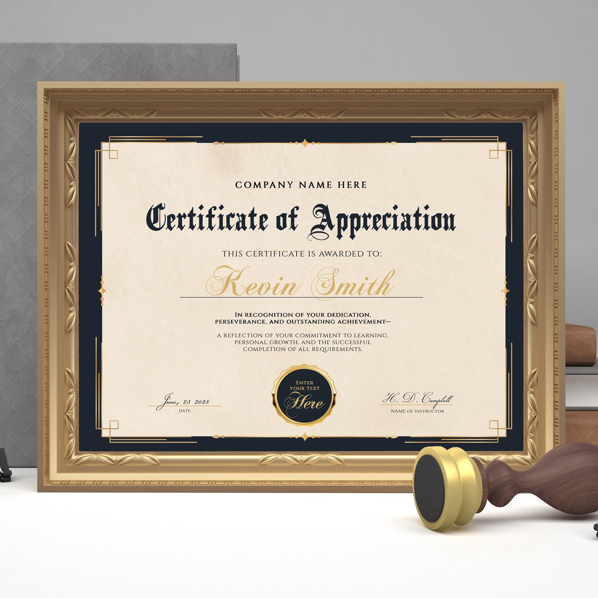 Editable Certificate of Appreciation Template, Printable Graduation ...