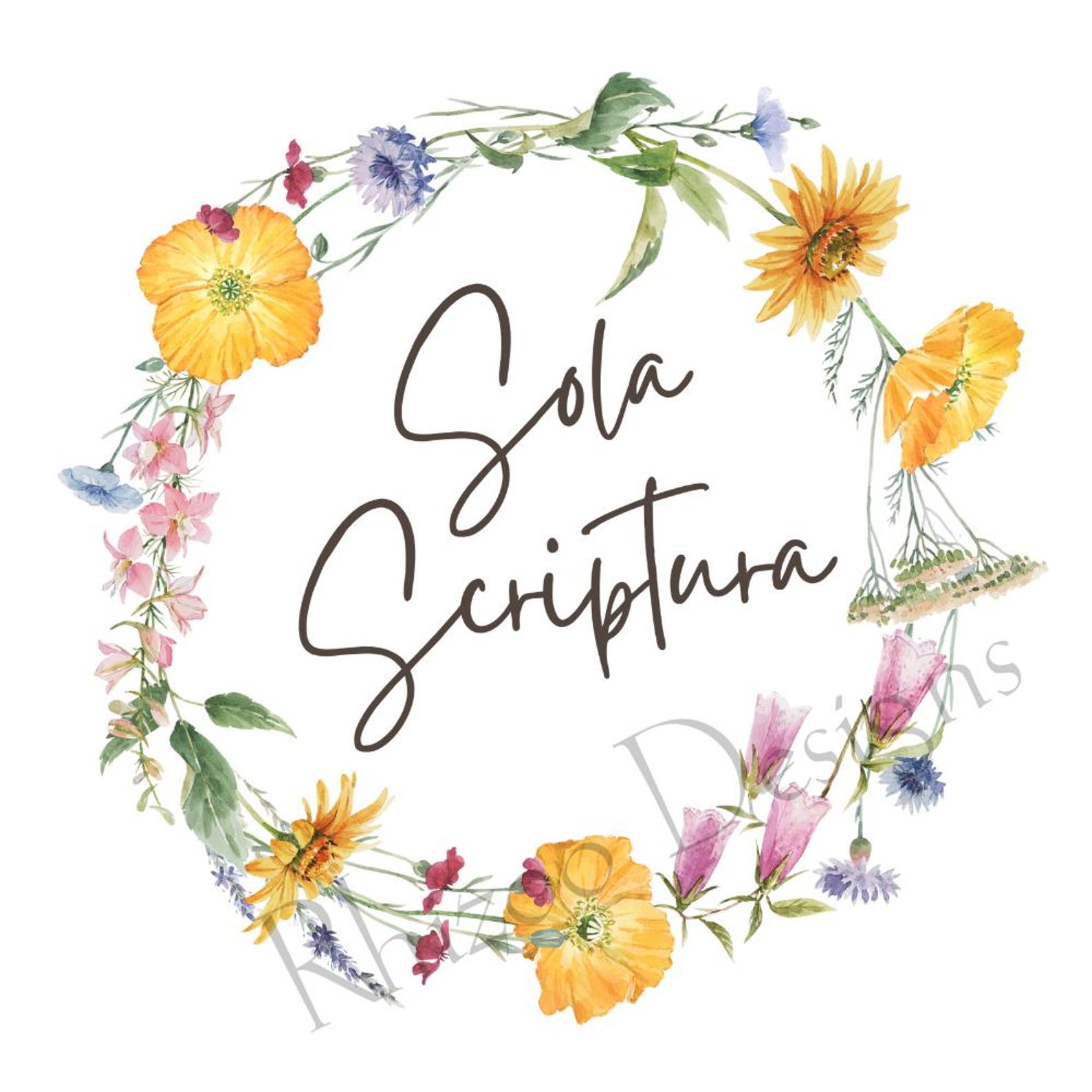 Five Solas PNG Bundle - Etsy