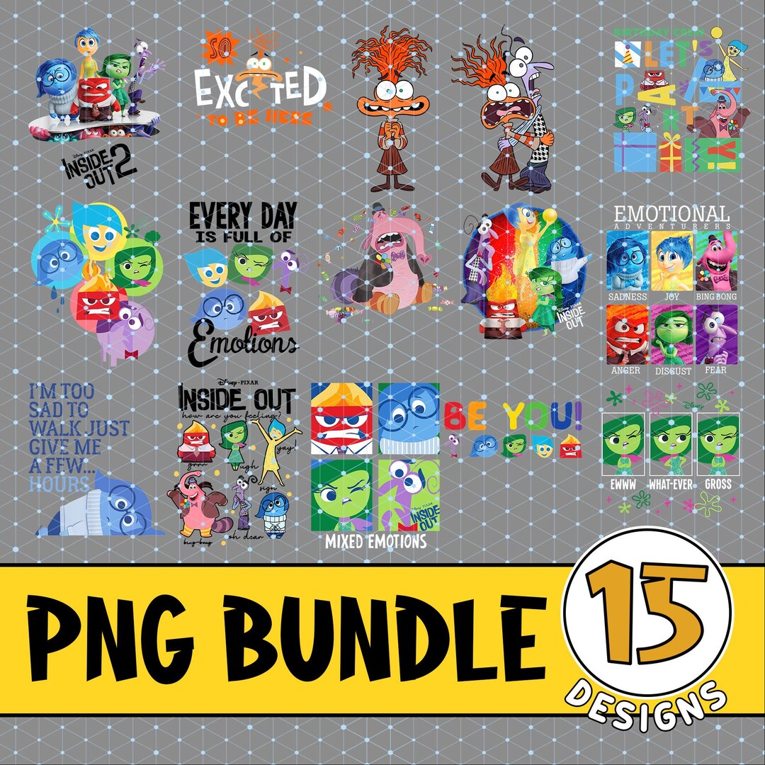Inside Out Characters Png, How Are You Feeling Png, Joy Anger Anxiety ...