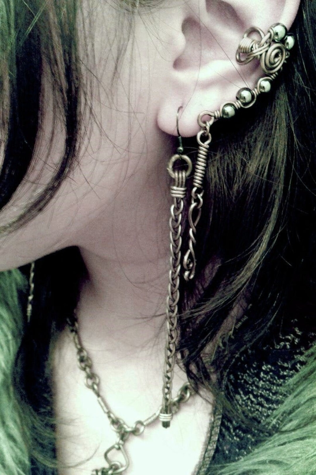Dwarven Ear Cuff - Etsy