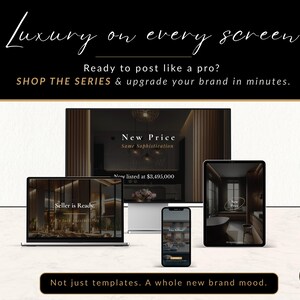 Realtor Story Templates: Animated Real Estate Marketing Graphics (canva ...