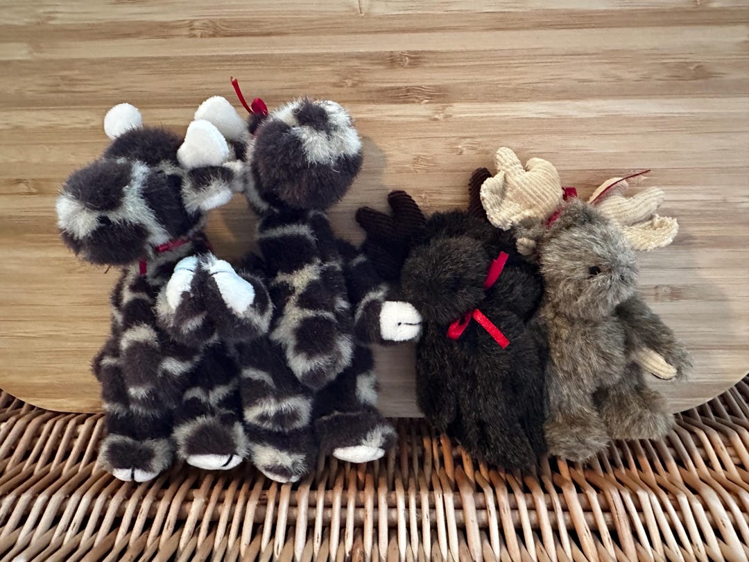 Boyd Bear Noahs Ark Moose and Giraff Set - Etsy