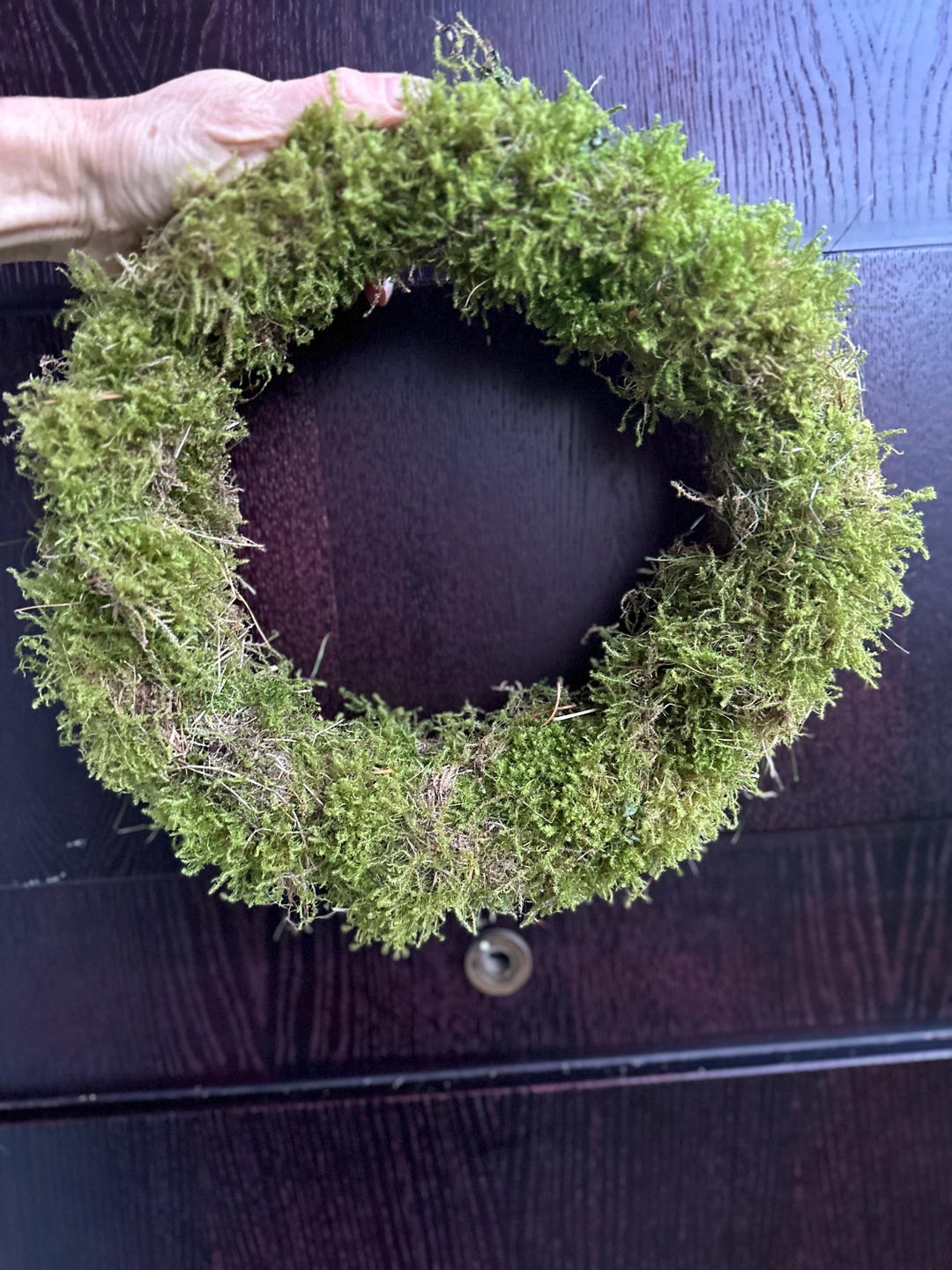 Moss Covered Base Wreath Ring. Ideal for Christmas Wreaths. 30 Cm - Etsy
