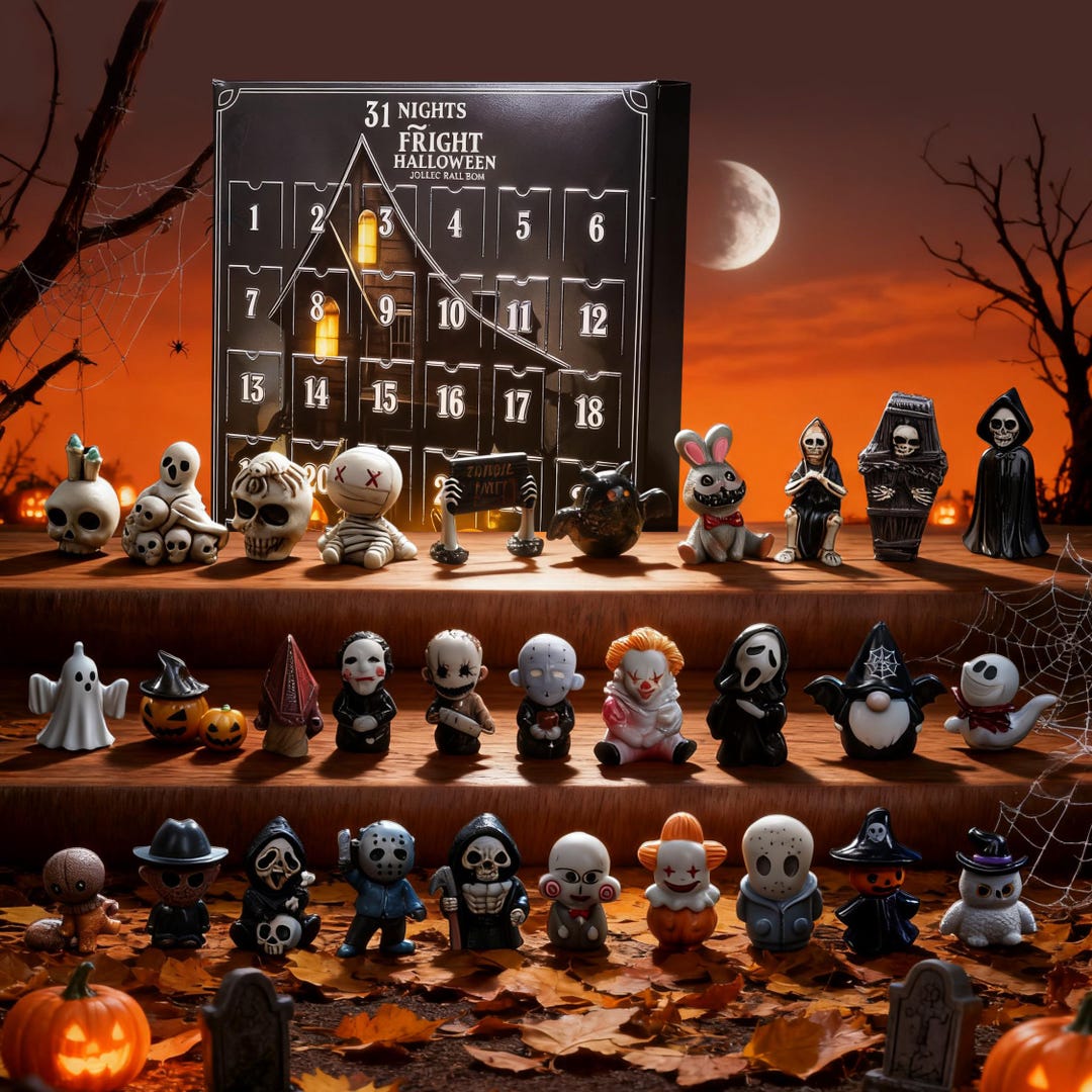 Horror Advent Calendar 2026 – 31 Nights of Fright Horror Collectible ...