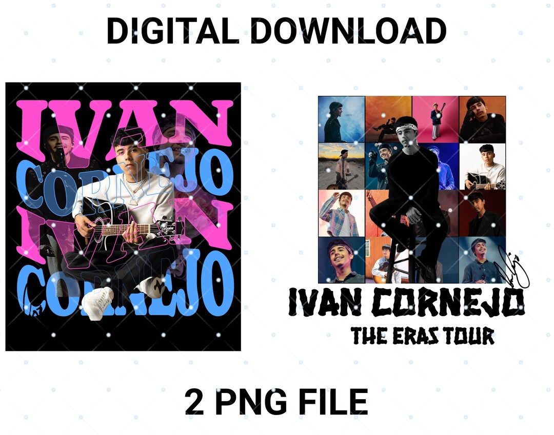 Ivan Cornejo Mirada Tour PNG: Fan Art Digital Download - Etsy Canada