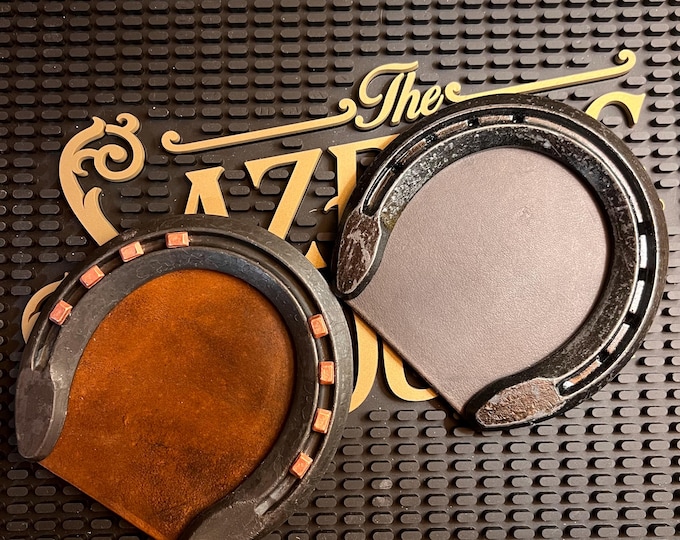 Vintage Horseshoe Cowboy Coasters - Etsy