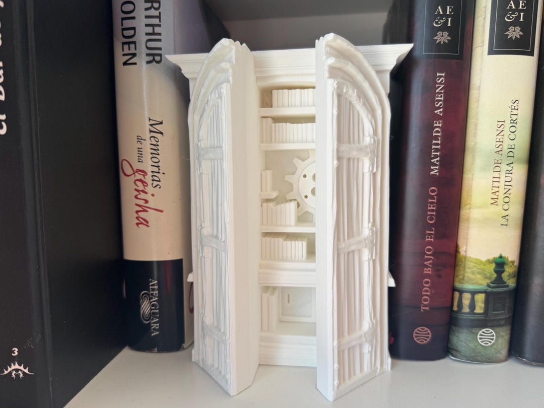 Book Nook Mystery Bookcase | 3D Printed | 4 Sizes | Mini Secret Fantasy ...