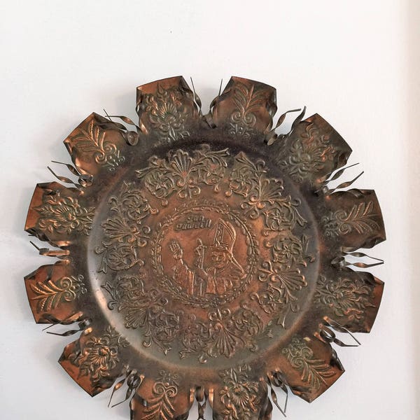 Copper Sun Wall Art - Etsy