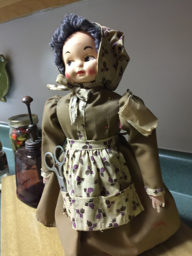 Vintage Hand Made Doll/ 1950s-60s Soap Bottle Hand Made Doll/ Vintage ...