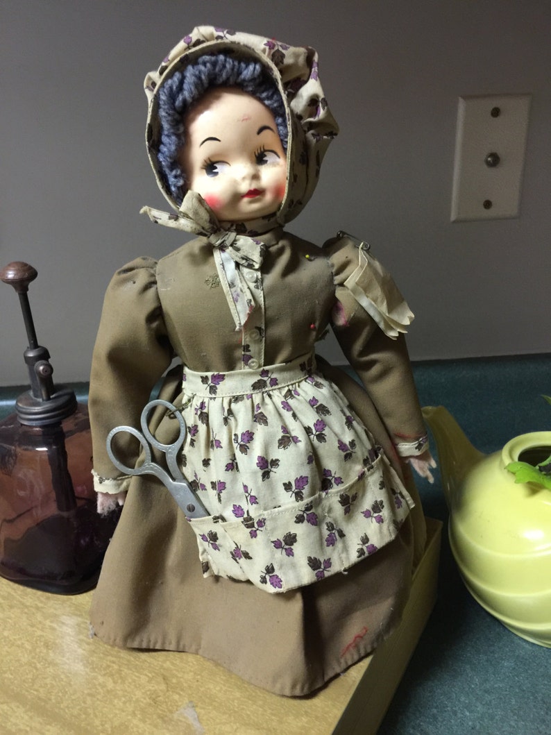 Vintage Hand Made Doll/ 1950s-60s Soap Bottle Hand Made Doll/ Vintage ...