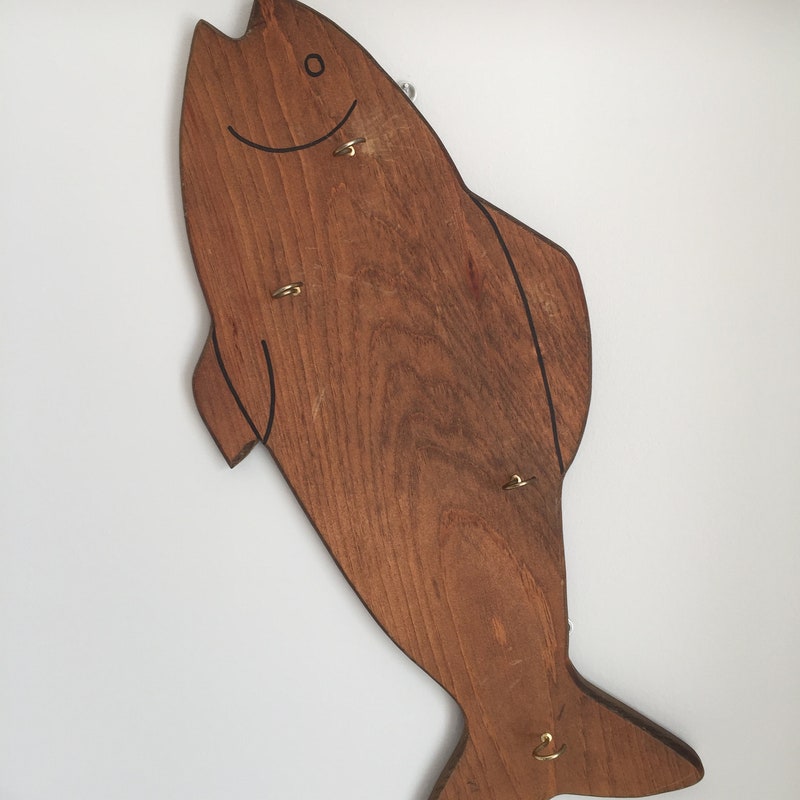 Wooden Fish Wall Decor - Etsy