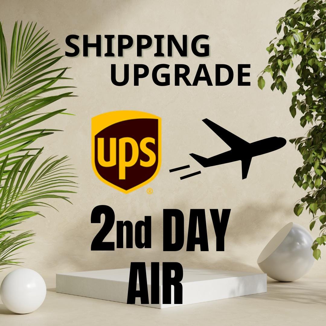 UPS 2nd Day Air Shipping Upgrade - Etsy