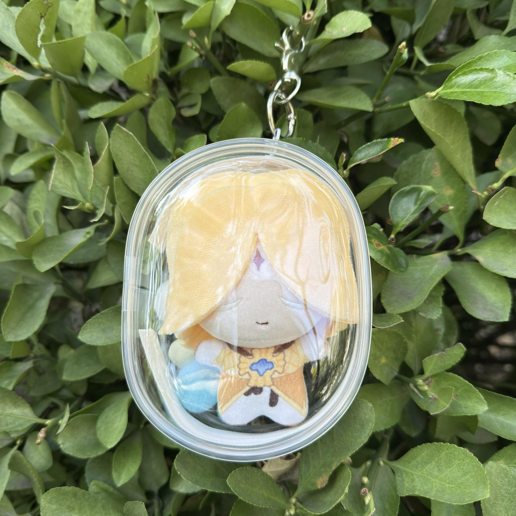 Pure Vanilla Cookie Plush Keychain, Handmade 4.5" Bag Charm Plush Toy ...