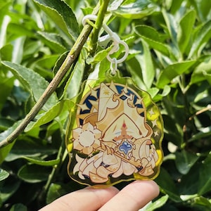 Cookierun Keychain, Shadow Milk Cookie & Pure Vanilla Cookie Keychain ...