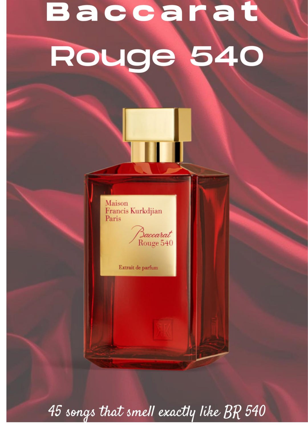 Baccarat Rouge 540 Scent Memory Playlist – 60 Songs That Smell EXACTLY ...