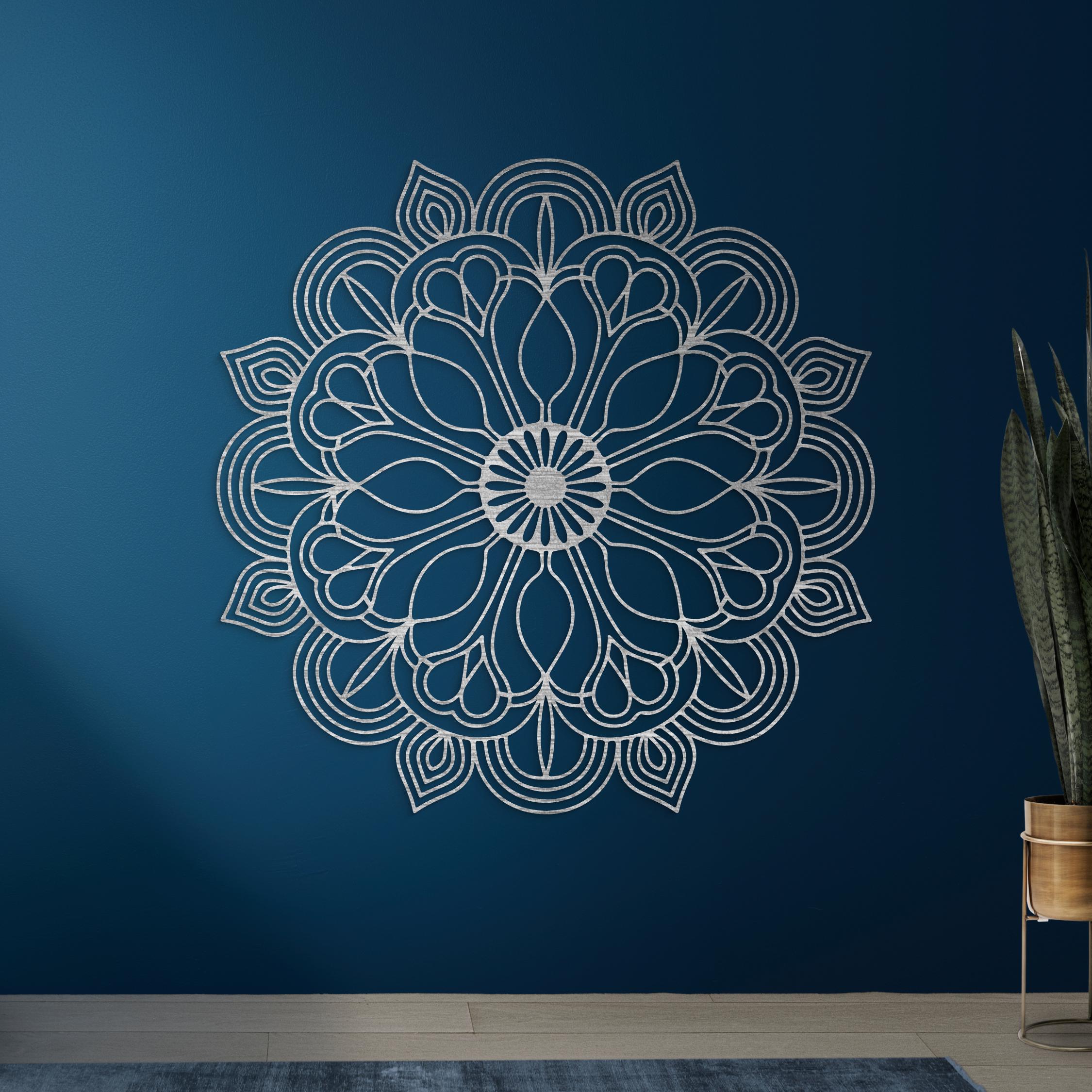 Wood Mandala Wall Art, Mandala Wall Hanging, Elegant Wooden Mandala ...