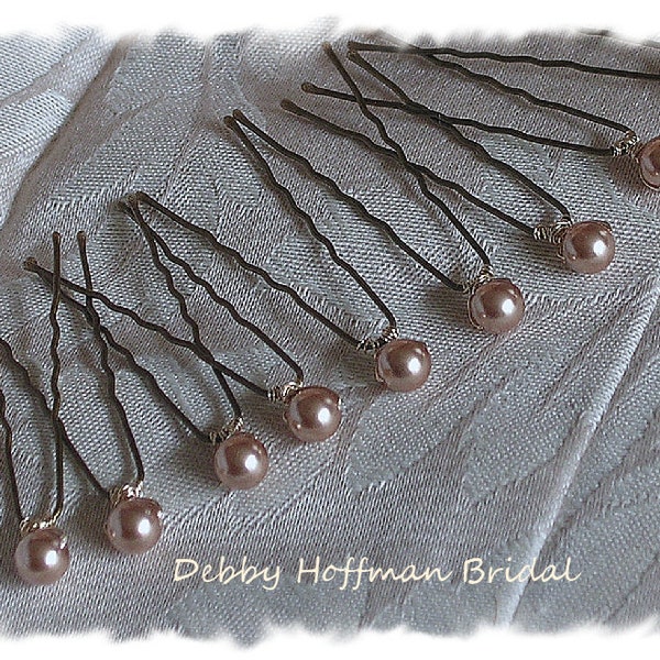 Pearl Head Pins - Etsy