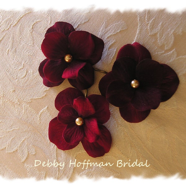 Red Hair Flower - Etsy