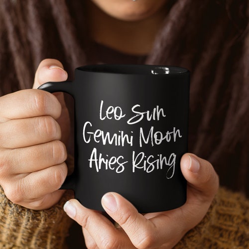Custom Astrology Coffee Mug Personalized Horoscope Gift Sun | Etsy