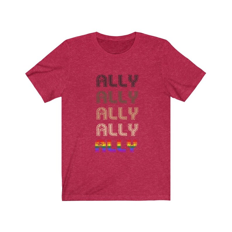 Ally Shirt Black Lives Matter Ally Shirt LGBTQ Ally Shirt | Etsy