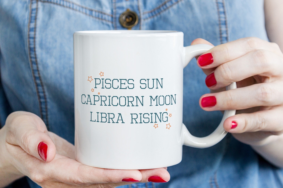 Custom Astrology Mug Personalized Zodiac Gift Horoscope - Etsy
