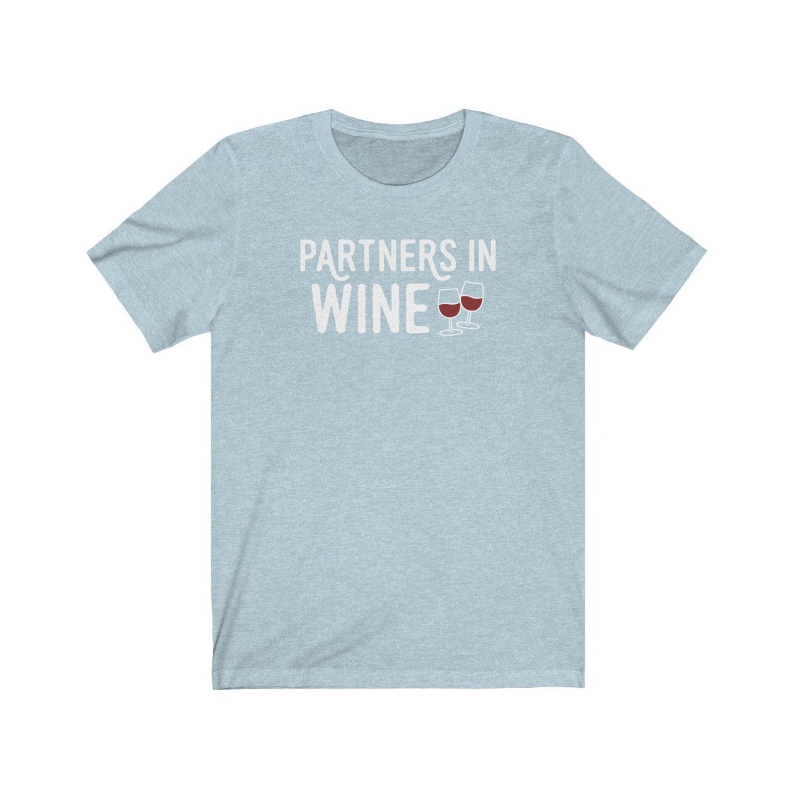 PARTNERS IN WINE Matching Wine Shirts Wine Drinking Tees for - Etsy