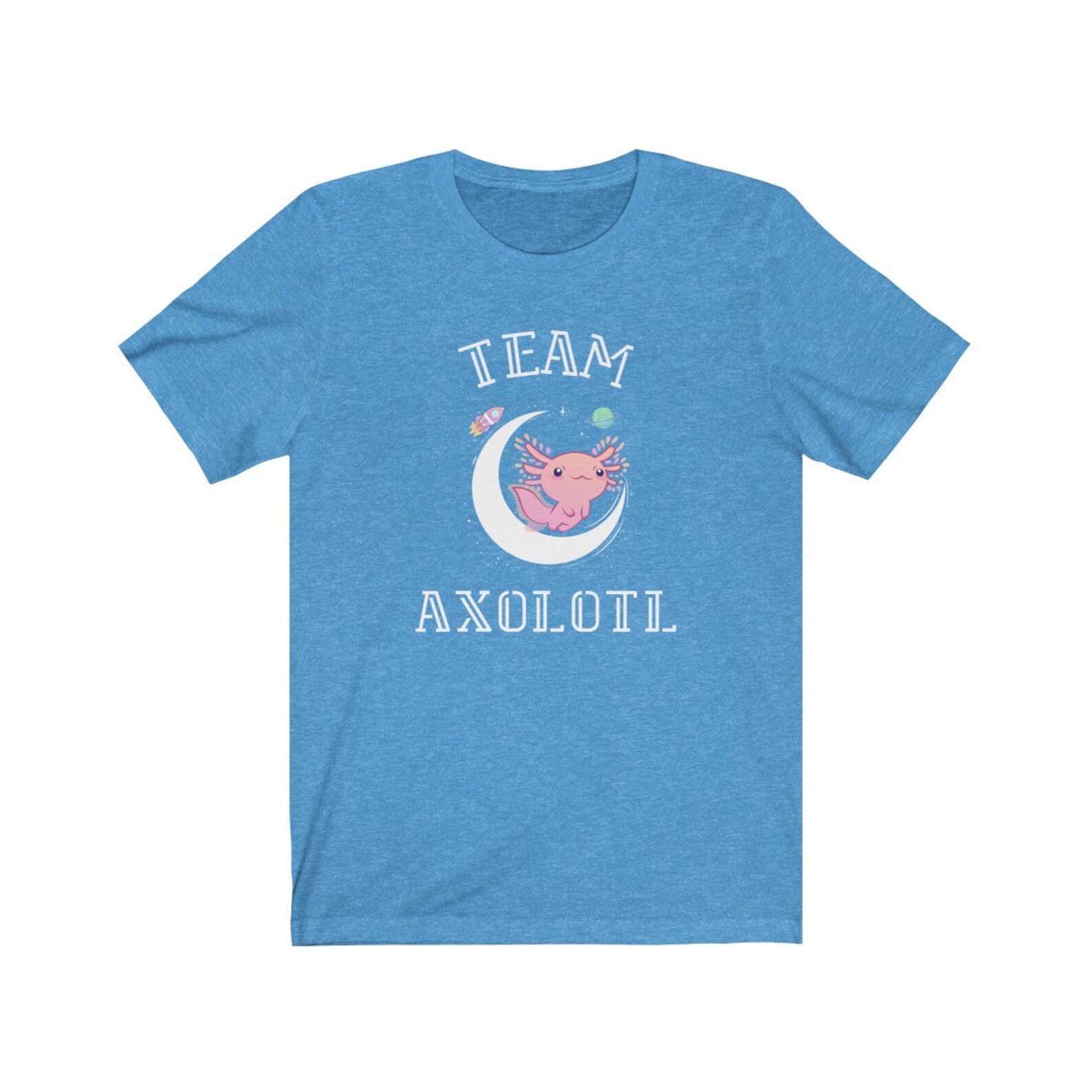 Axolotl T Shirt Team Axolotl Cute Weird Pet Shirts for - Etsy