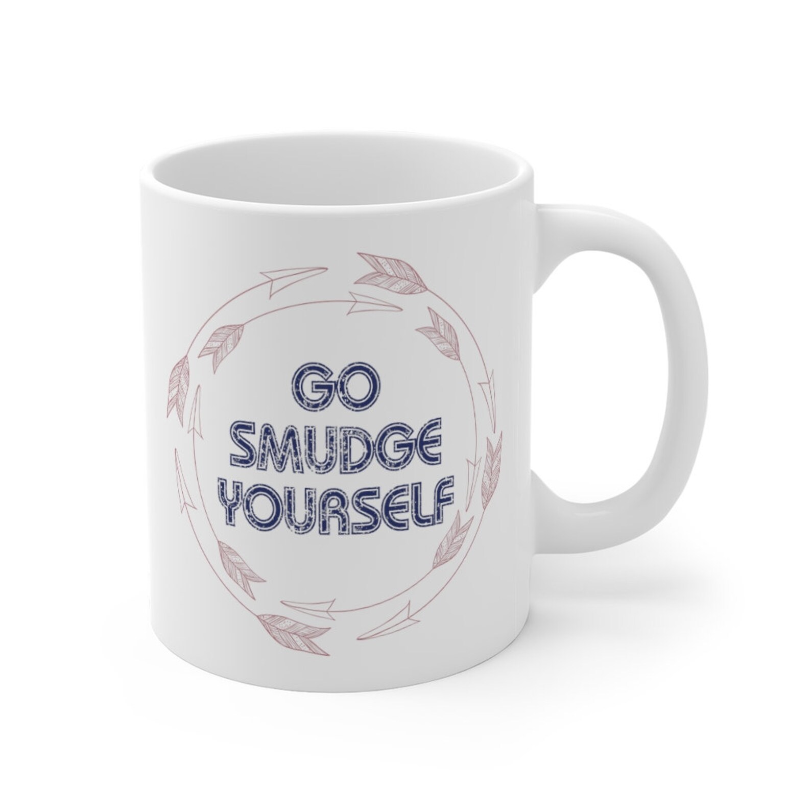 Funny Boho Mug Go Smudge Yourself Yoga Teacher Gift Good - Etsy