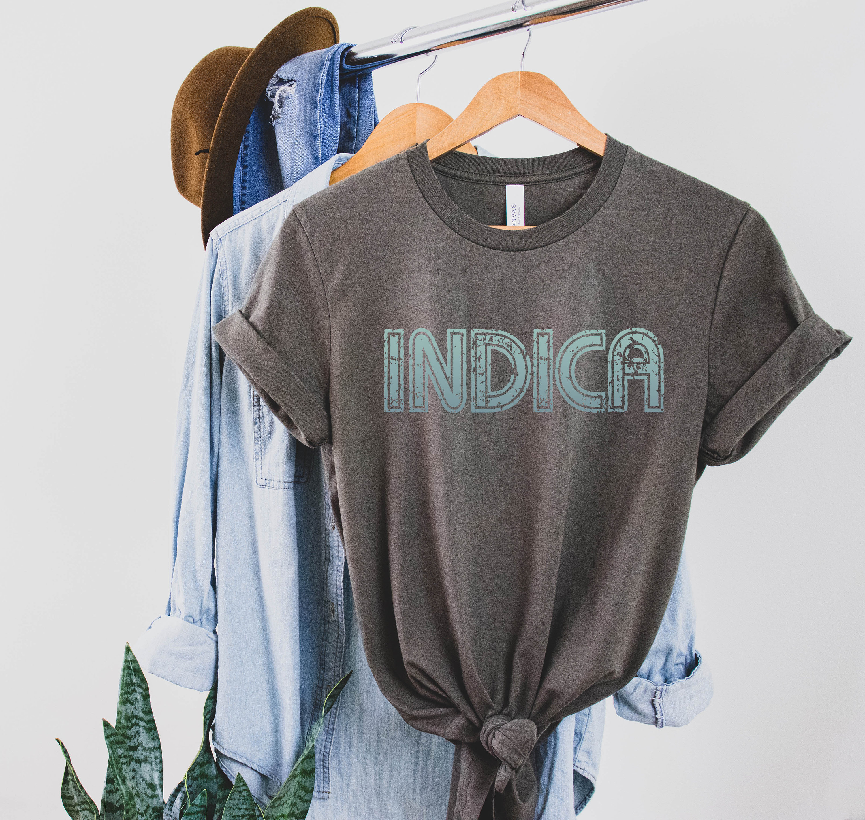 INDICA Cannabis Weed Ganja Shirts 420 T Shirts Marijuana | Etsy