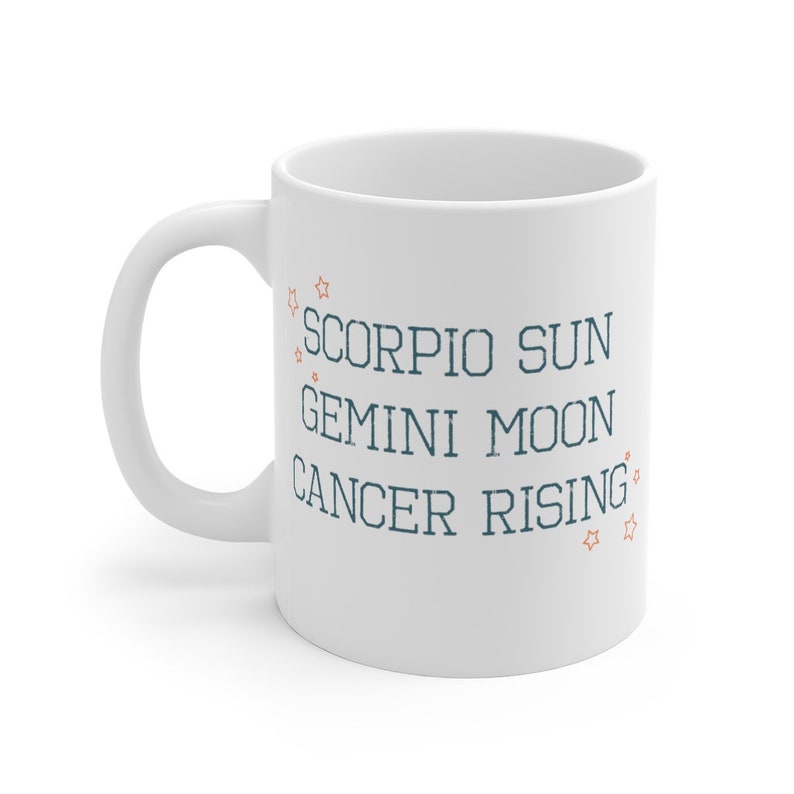 Custom Astrology Mug Personalized Zodiac Gift Horoscope | Etsy