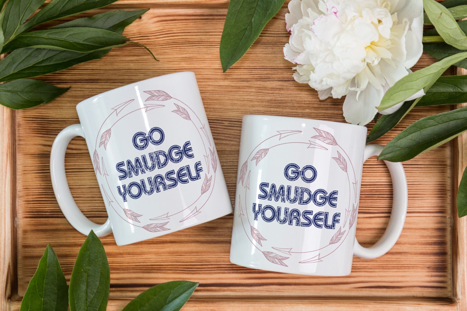 Funny Boho Mug Go Smudge Yourself Yoga Teacher Gift Good - Etsy