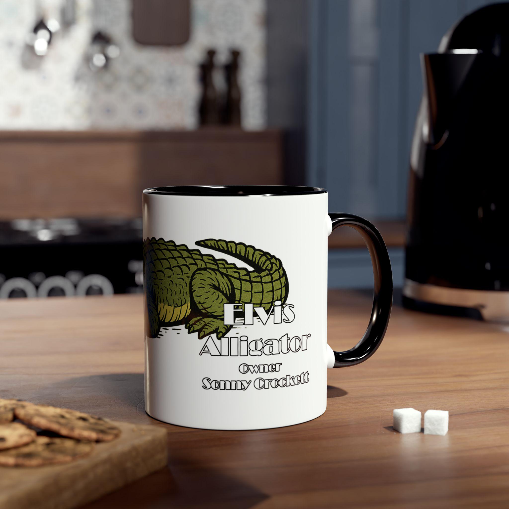Elvis the Alligator Mug - Miami Vice Pet Tribute - Retro 80s Crime Show ...