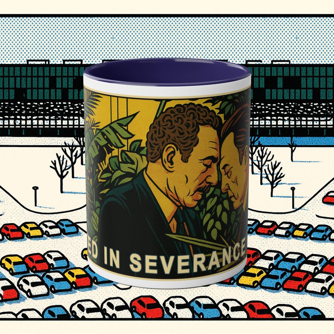 Severance Irving & Burt Greenhouse Moment Mug - Pop Art Comic Style Fan ...
