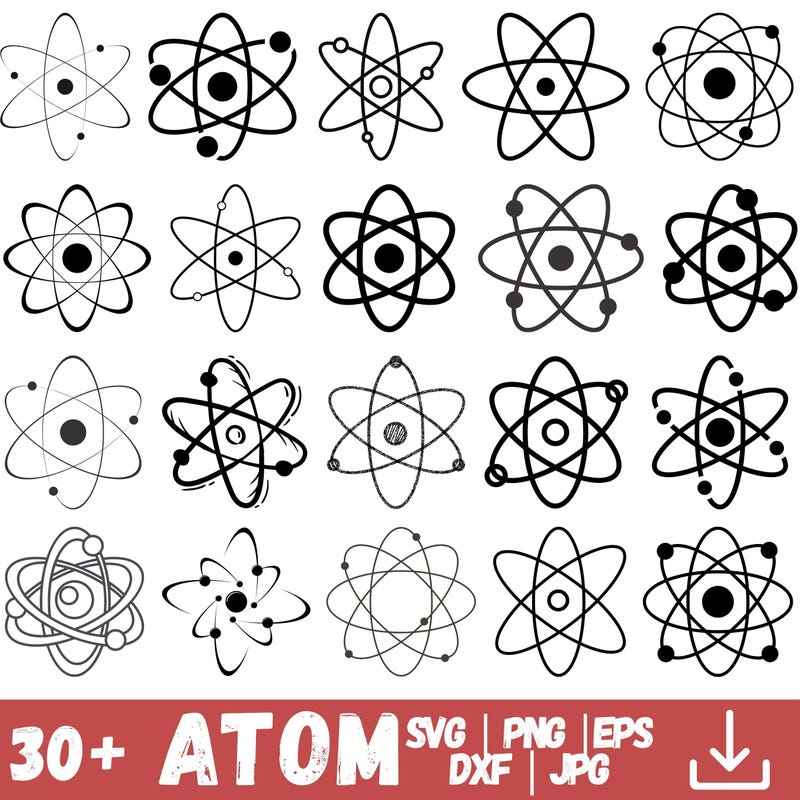 Molecule Svg - Etsy