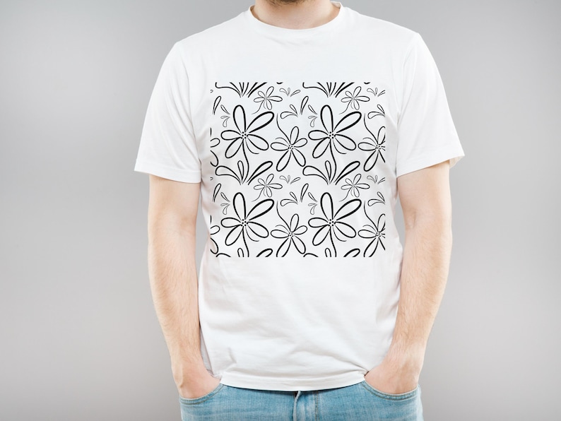 Floral Pattern SVG Bundle: Cricut, Silhouette, Laser Cut (digital ...