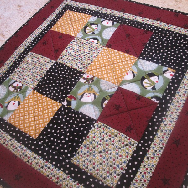 Penguin Mug Rug - Etsy
