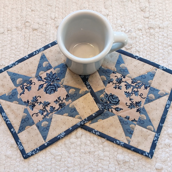 Quilted Mug Rugs - Etsy