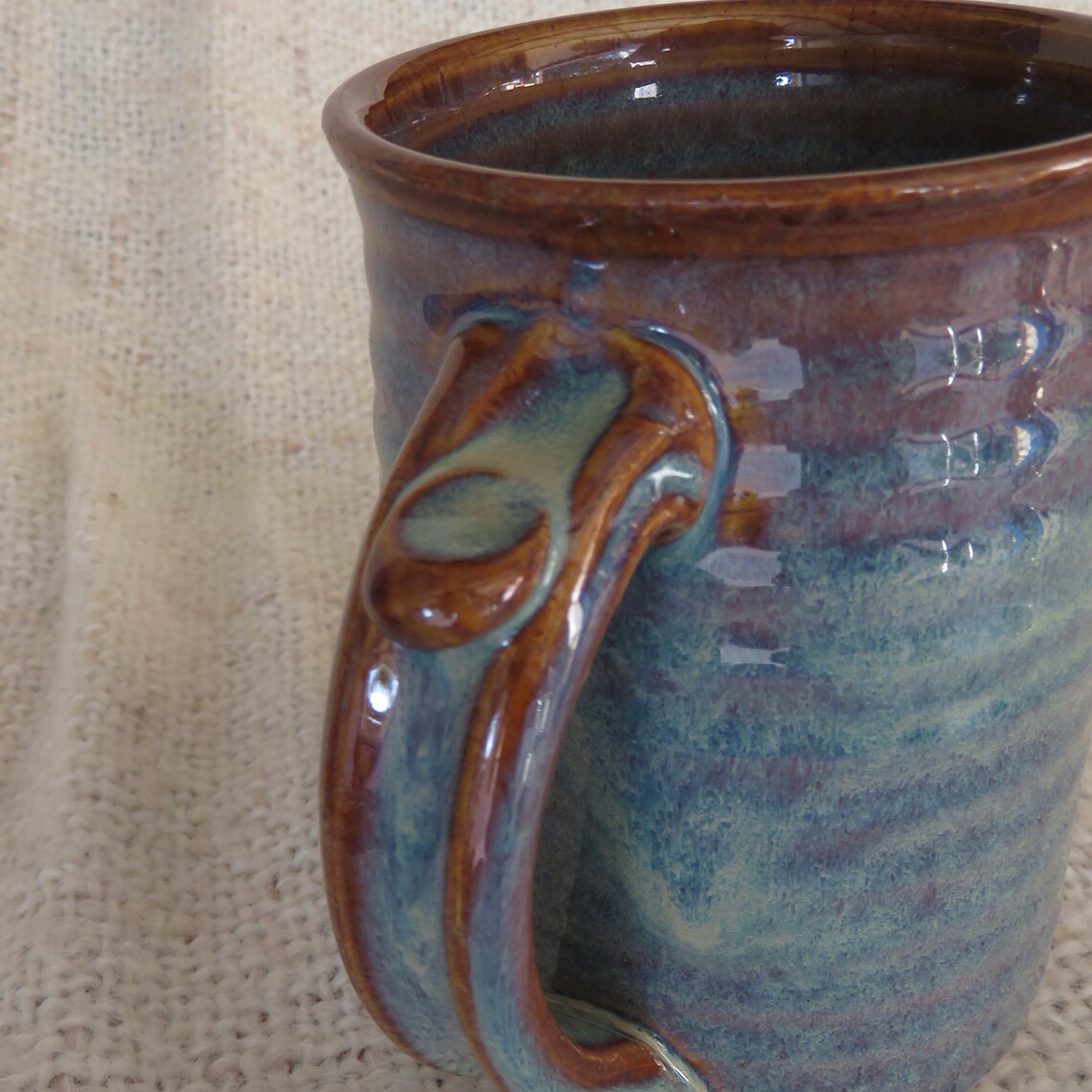 Large 16-ounce Stoneware Mug for Coffee or Tea in - Etsy