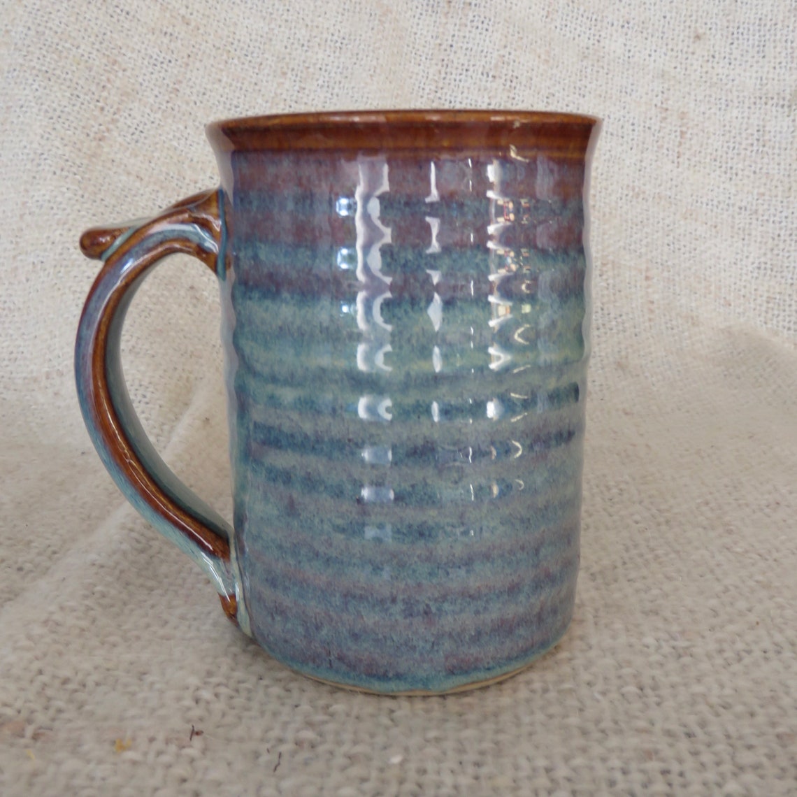 Large 16-ounce Stoneware Mug for Coffee or Tea in - Etsy