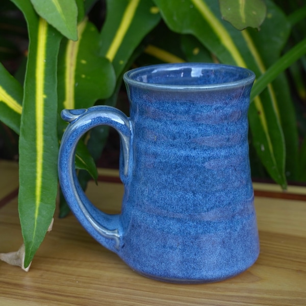 Blue Pottery Mugs - Etsy