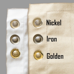 Custom Text Canvas Flag, Custom Text and Logo Hanging Canvas Banner ...