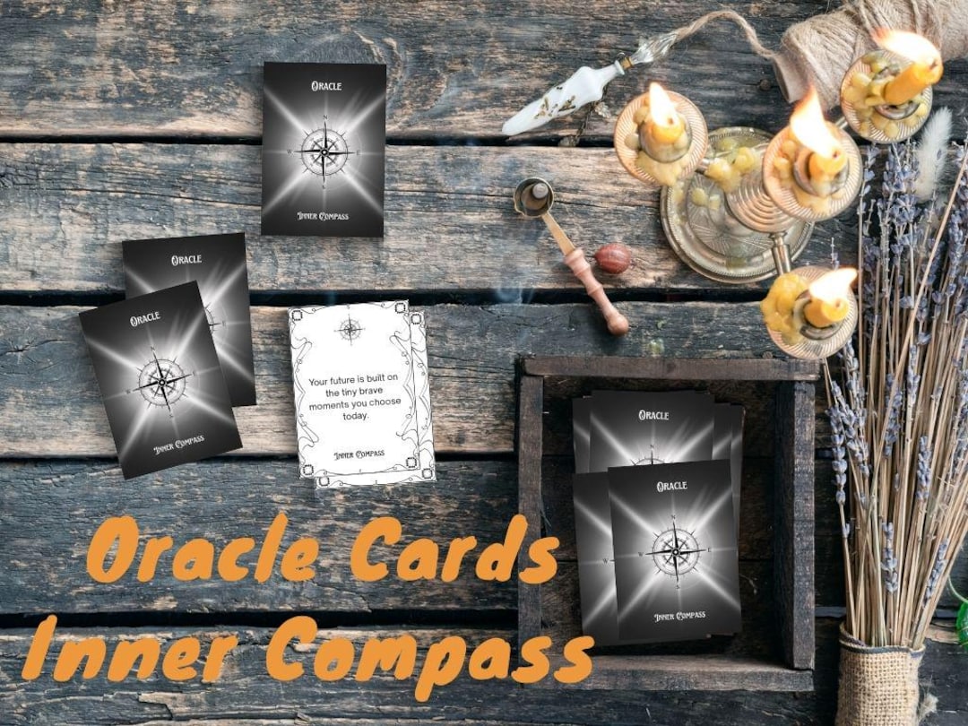 Inner Compass Oracle Cards, Spiritual Guidance (digital Download ...