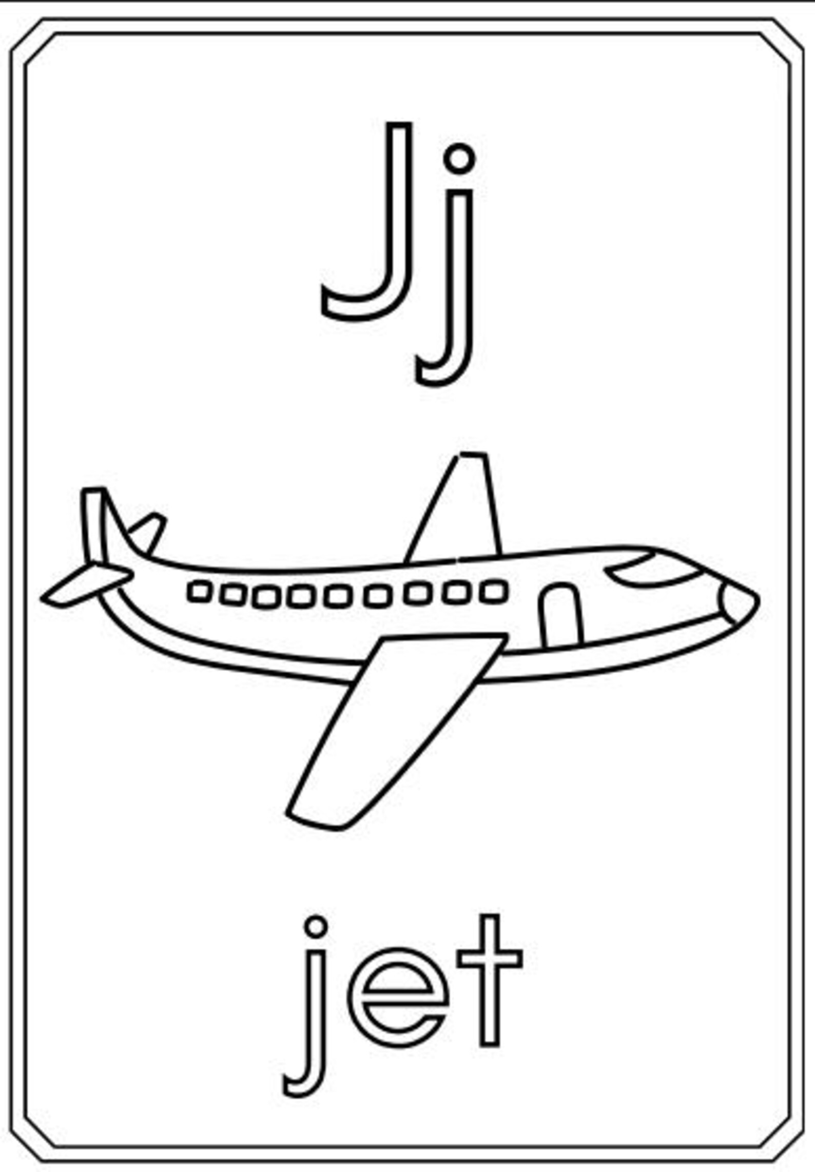 Printable Alphabet/phonics Coloring Sheets - Etsy