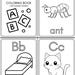 Printable Alphabet/phonics Coloring Sheets - Etsy