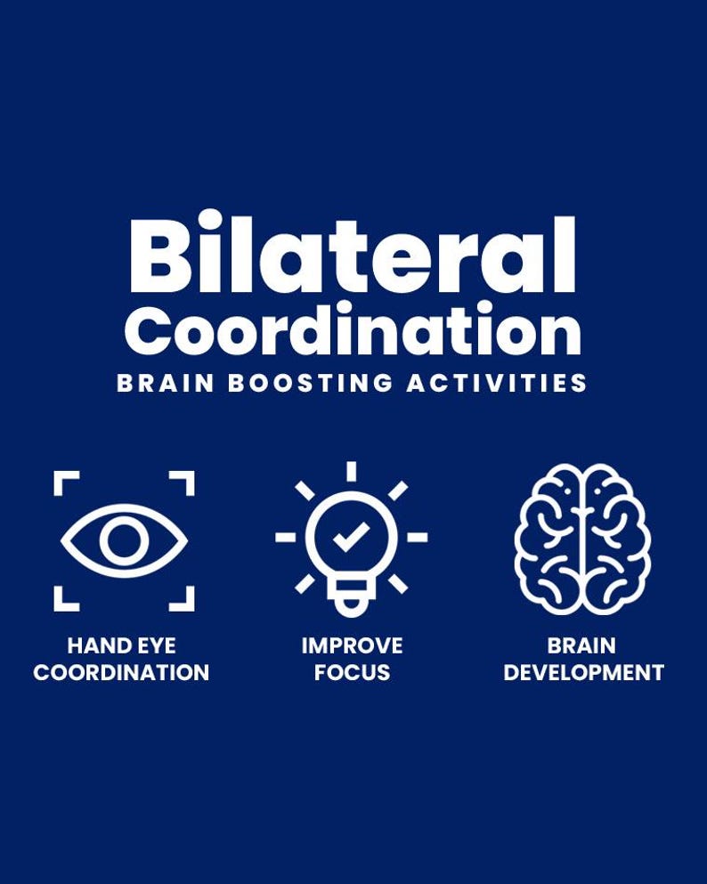 Bilateral Brain Coordination Worksheets: Shapes & Patterns (PDF) - Etsy